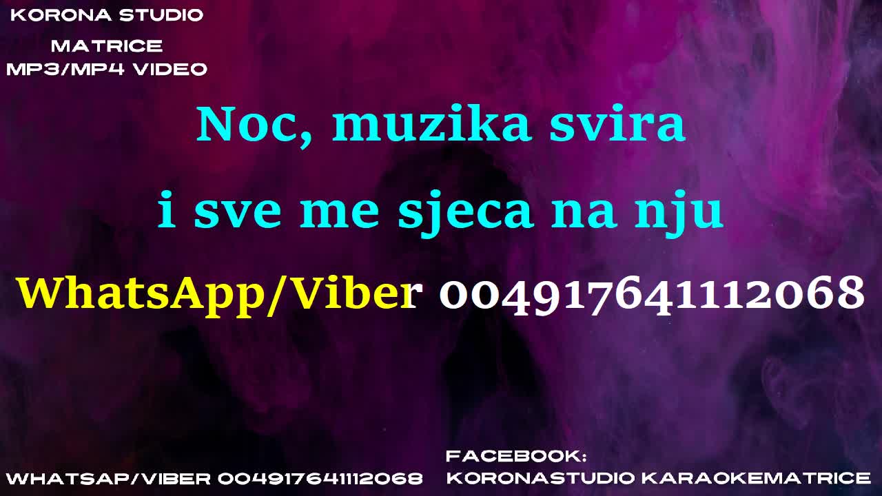 JA NEZNAM GDJE JE ONA-Meho Puzic- MATRICA LIVE Best_VIDEO